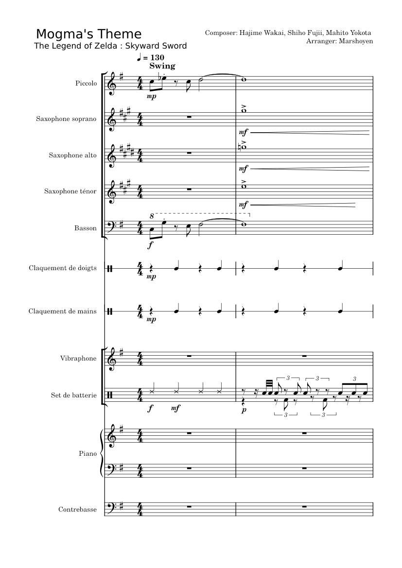 Mogma Theme – Hajime Wakai, Shiho Fujii, Mahito Yokota, Takeshi Hama ...
