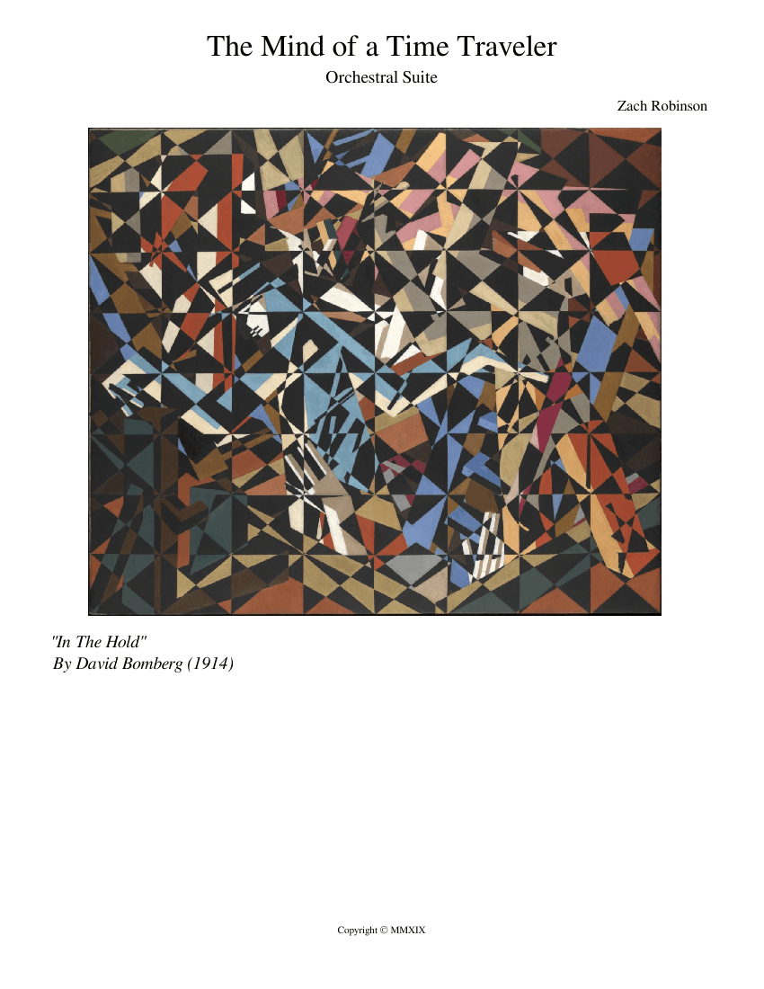 The Mind of a Time Traveler (06/25/19 Update) Sheet music for Piano ...