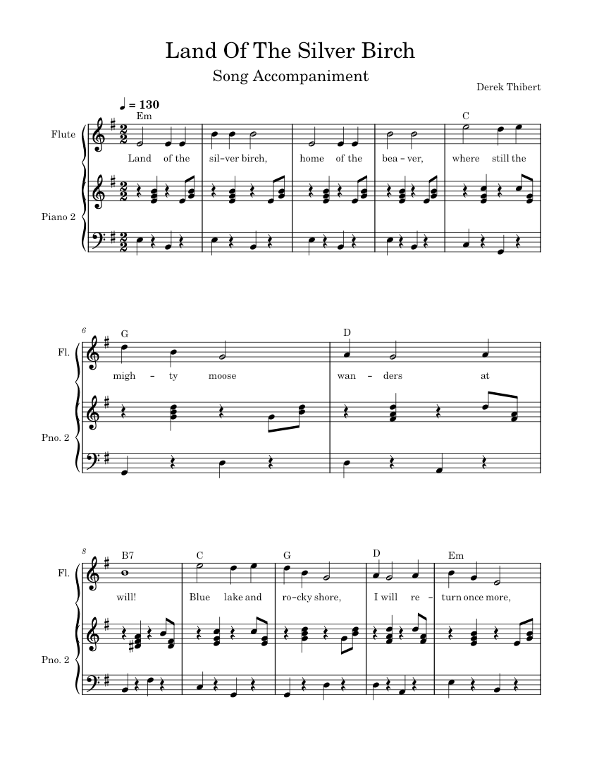 Land of the silver birch – Misc Traditional Land Of The Silver Birch ...