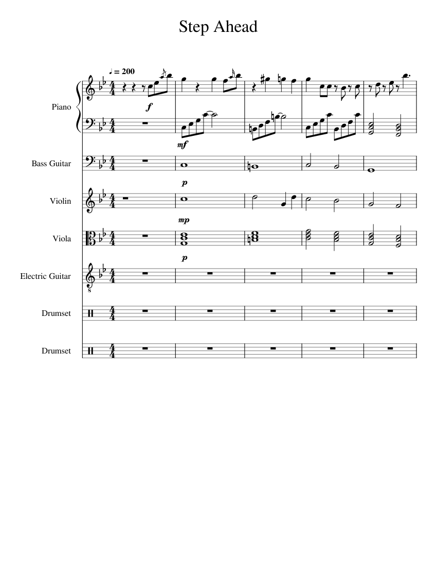 Trails of Cold Steel III - Step Ahead (Enforcer Boss Theme) Sheet Music ...