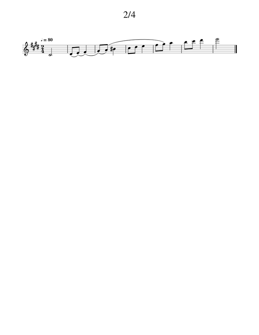4 Sheet music for Piano (Solo) | Musescore.com