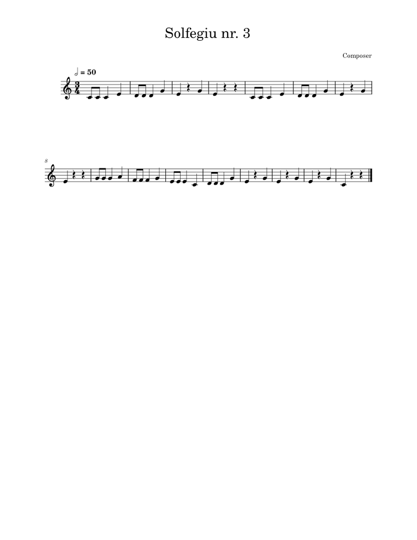 Solfegiu 3 - piano tutorial