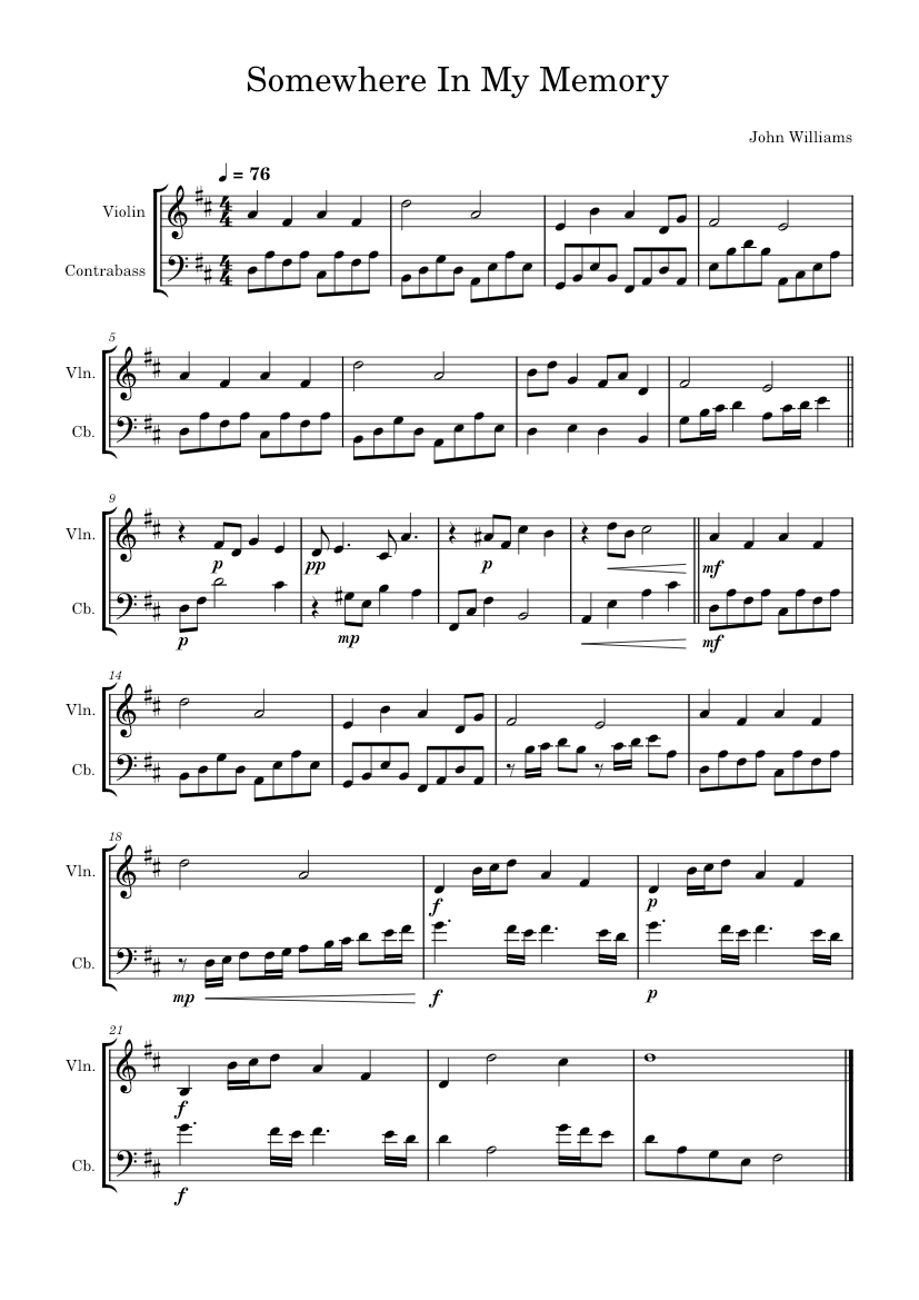Somewhere in my memory – John Williams Somewhere In My Memory – John ...