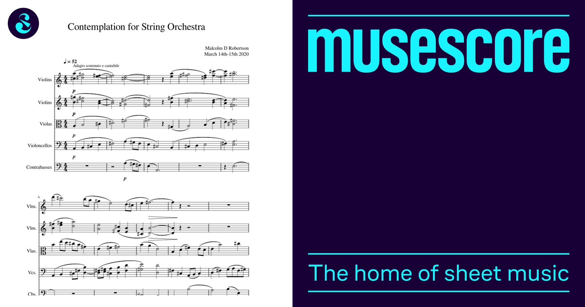 Contemplation_for_String_Orchestra - piano tutorial