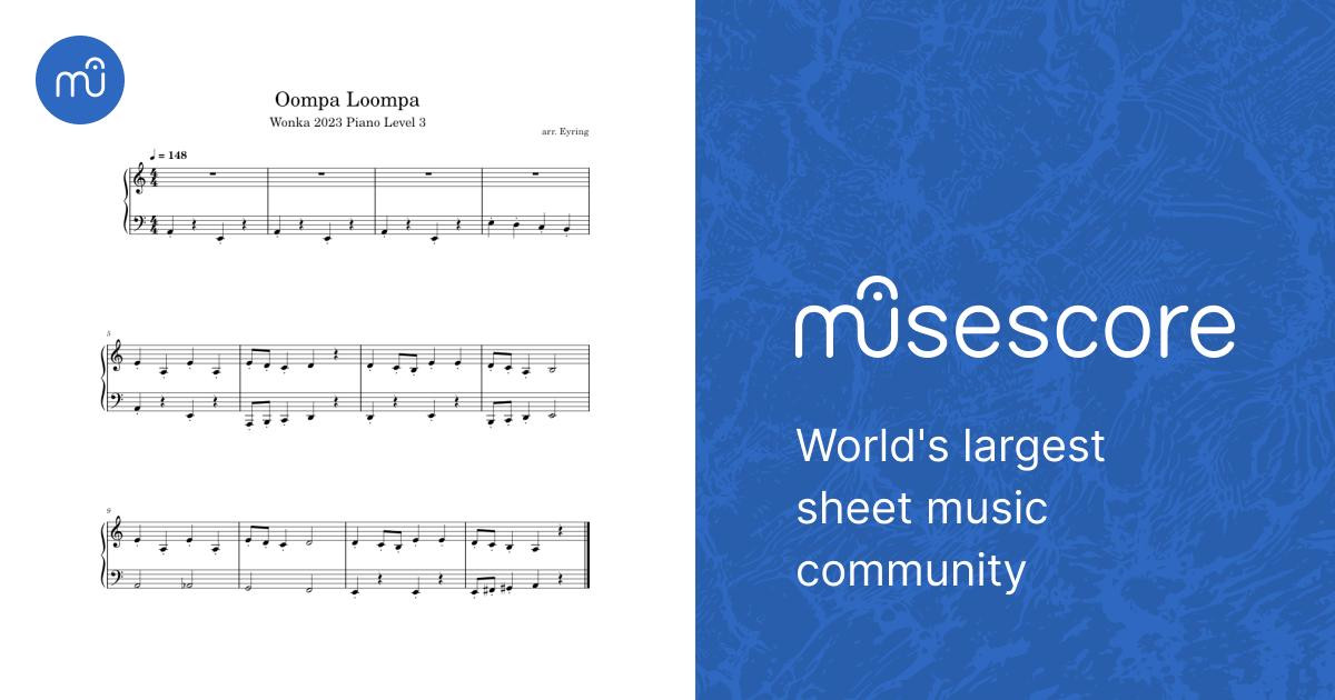 Oompa-Loompa Doopadee-Doo (From Willy Wonka and the Chocolate Factory) – Leslie Bricusse ...