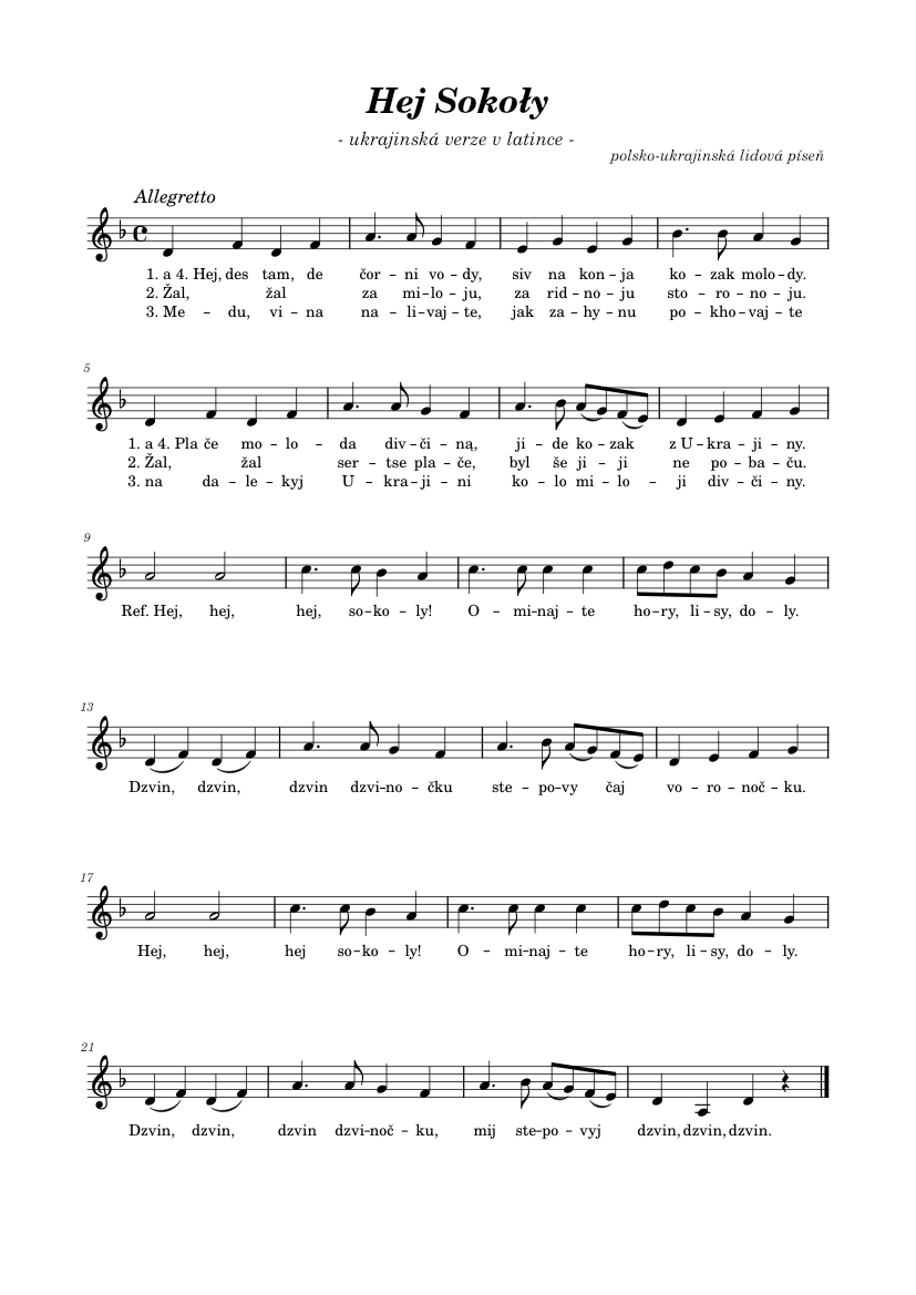 Hej Sokoly Sheet music for Piano (Solo) Easy | Musescore.com