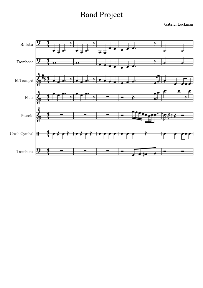 This Old Man Sheet music for Trombone, Tuba, Flute, Oboe & more ...
