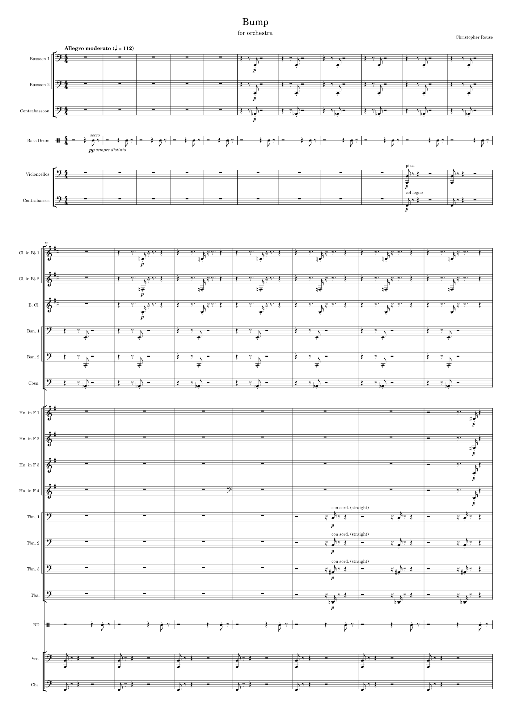 Phantasma – Christopher Rouse Bump Sheet music for Trombone, Tuba ...