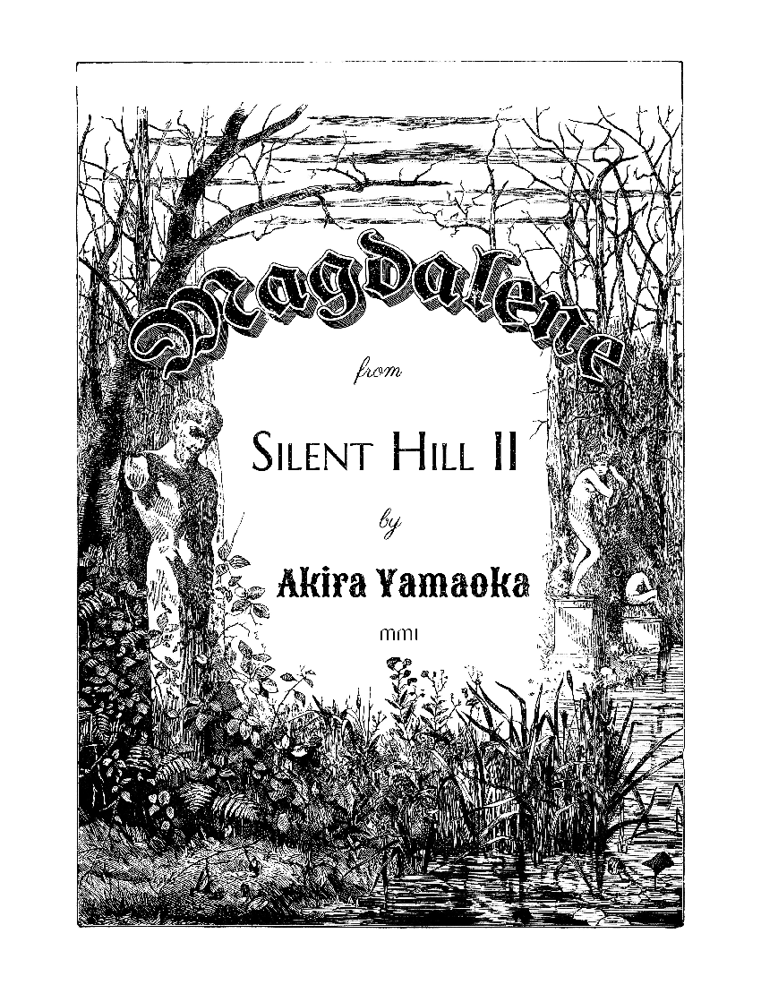"Magdalene" - Akira Yamaoka Sheet Music for Piano (Solo) easy ...
