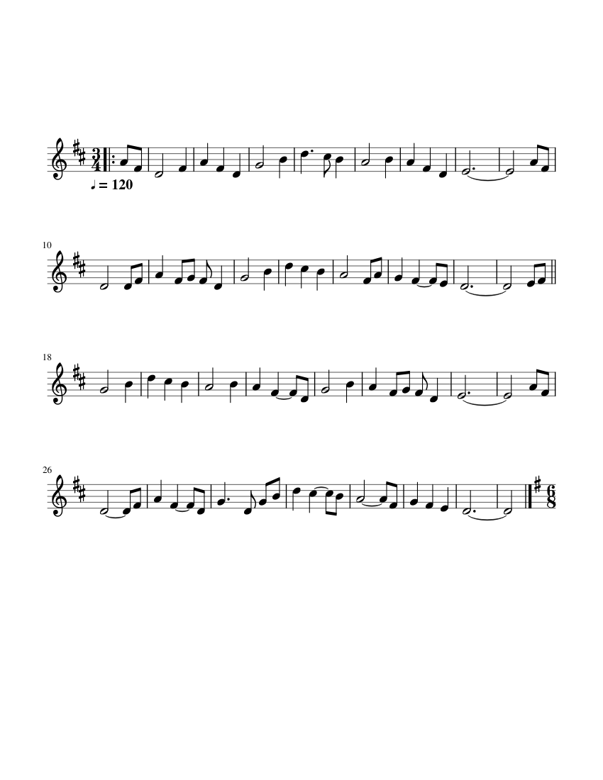 Irish banjo tenor set Sheet music for Voice (other) (Solo) | Musescore.com