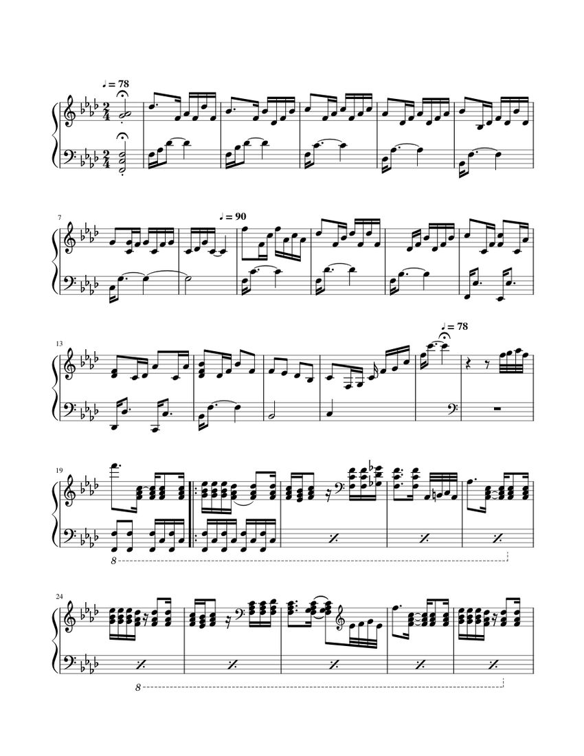Children-Robert Miles Sheet music for Piano (Solo) | Musescore.com