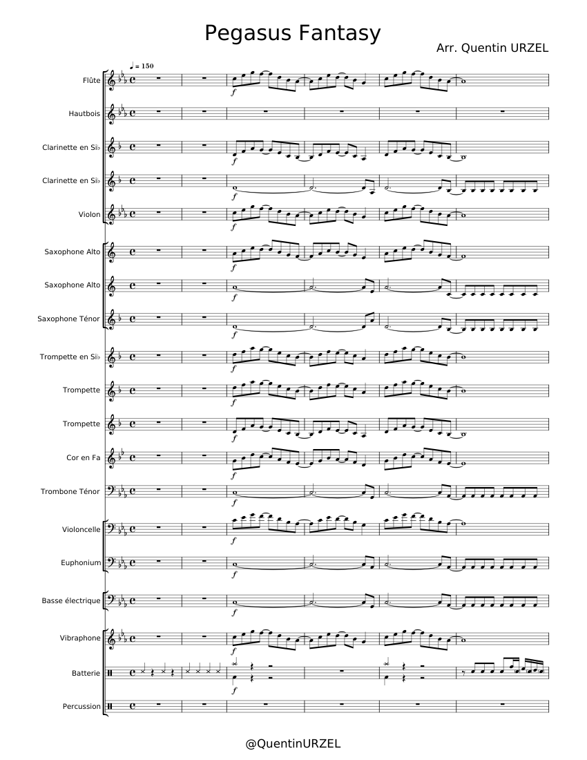 Pegasus Fantasy-Saint Seiya OP - MAKE-UP Sheet Music with Chords for ...
