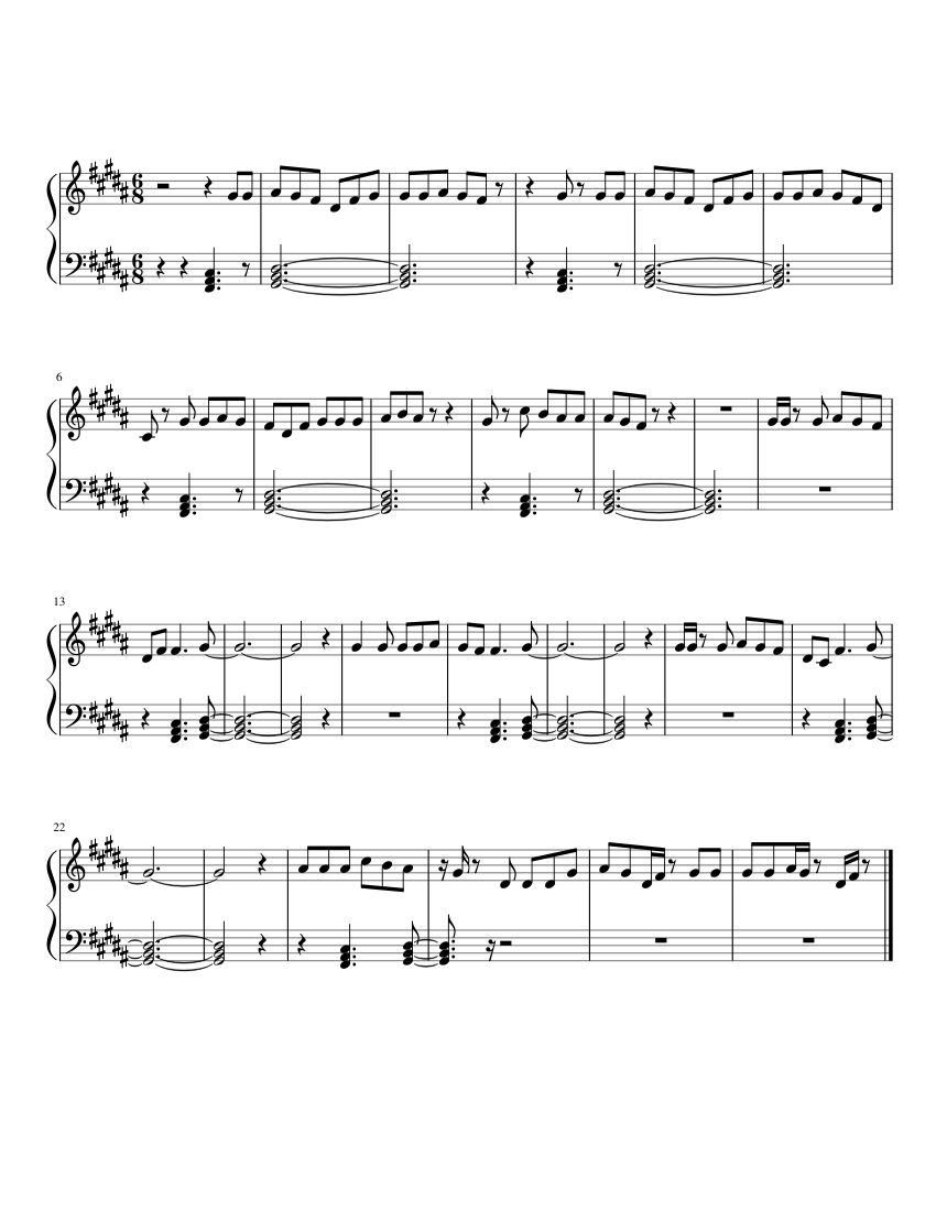 A Haunted House - piano tutorial