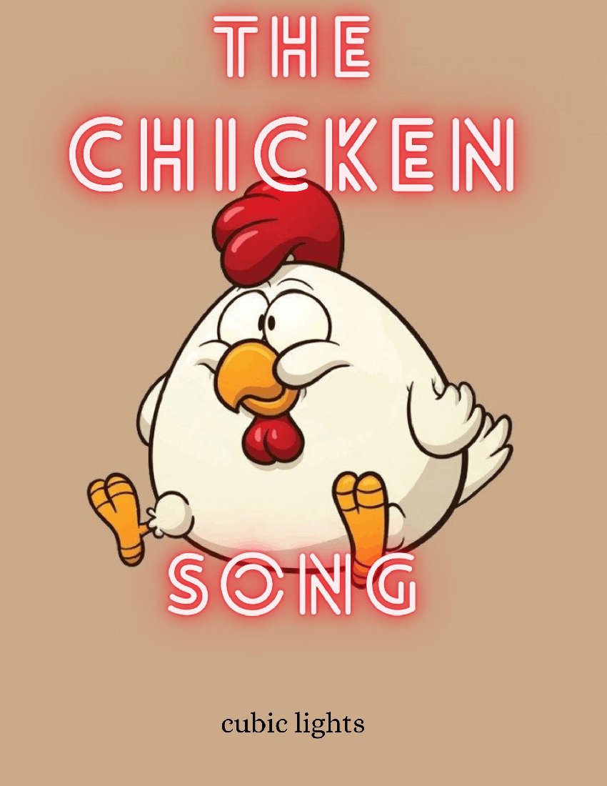 The Chicken Song Sheet music for Timpani, Glockenspiel, Bass guitar ...