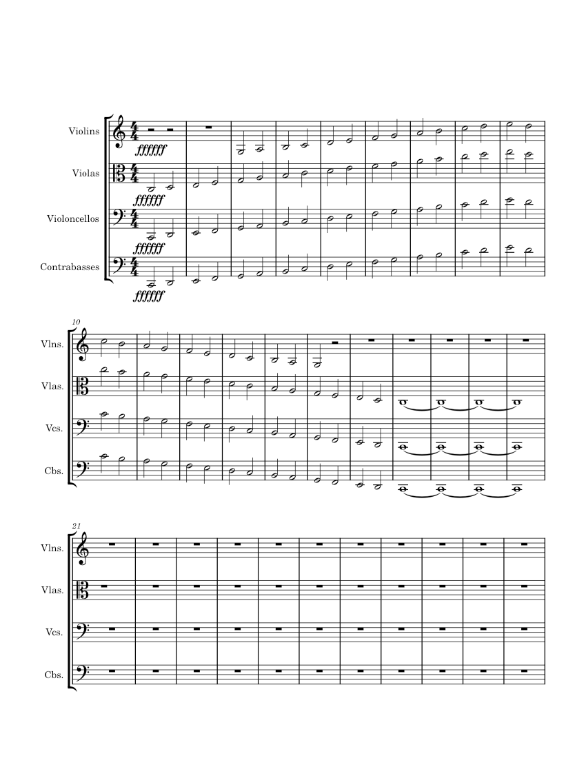 idk what to call this Sheet music for Strings group (String Ensemble) | Musescore.com