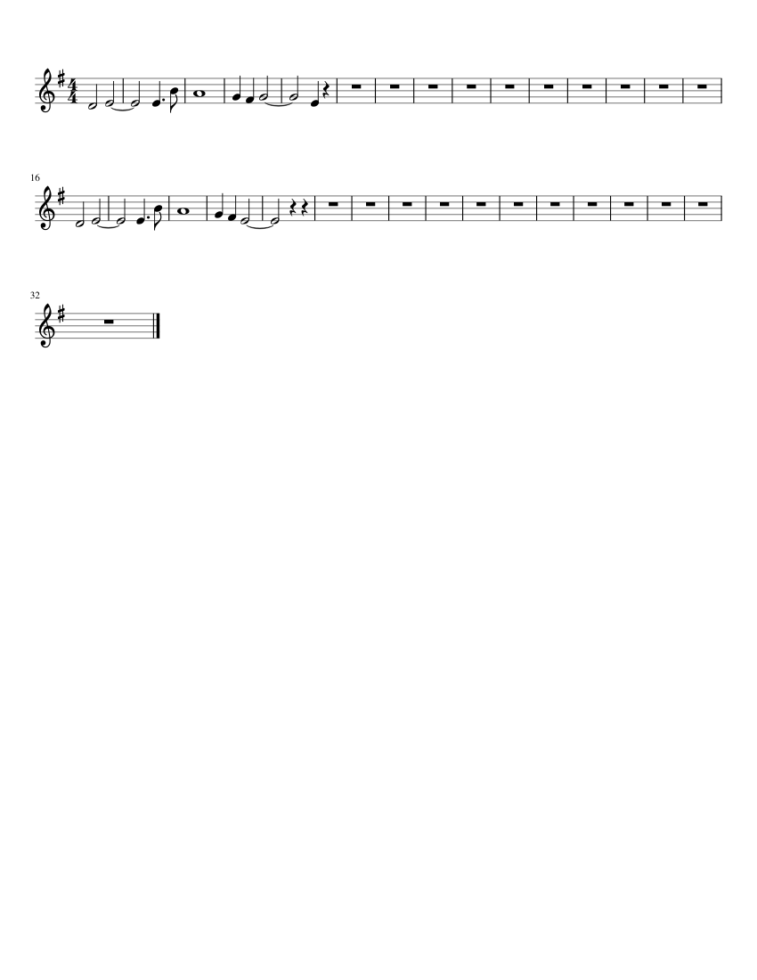 French Horn part Sheet music for French Horn (Solo) | Musescore.com