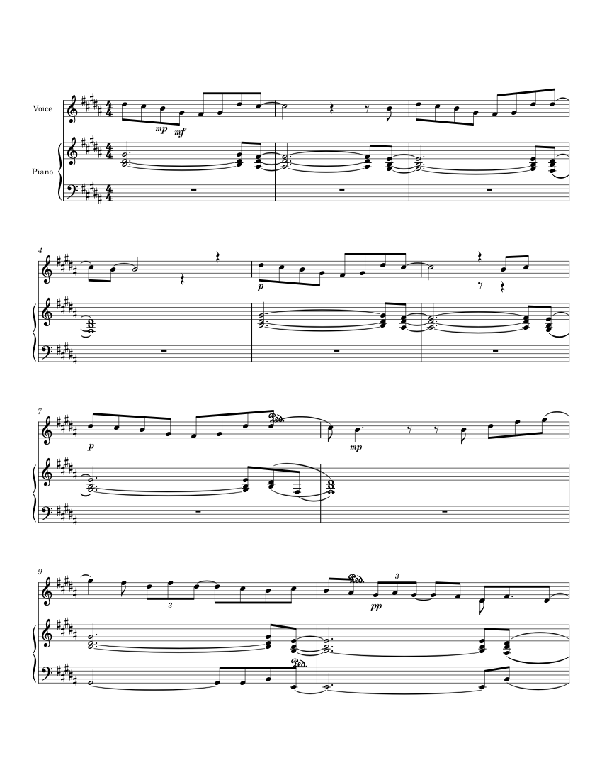 Share your address – Ben Platt Sheet music for Piano, Vocals (Piano ...