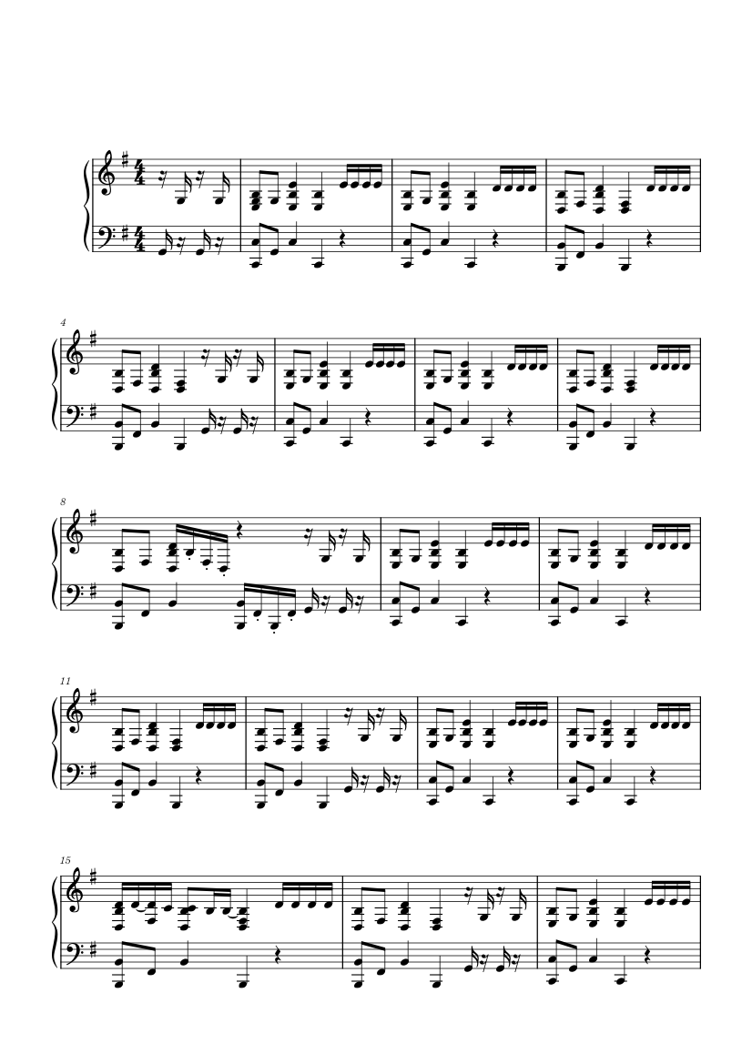 It means everything – Pedro Silva It means everything Sheet music for ...