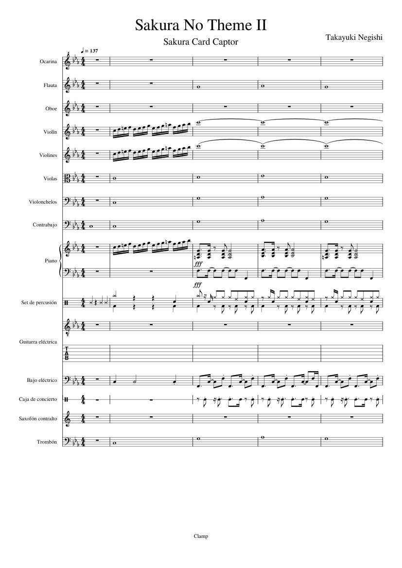 Sakura's Theme II (さくらのテーマⅡ) – Takayuki Negishi Sakura's Theme II (さくらの ...
