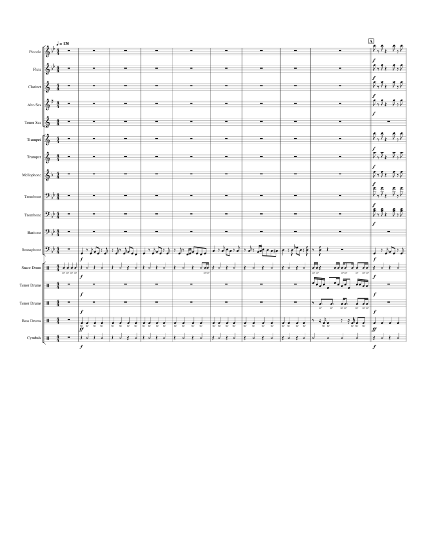 Bad guy - Billie Eilish Sheet music for Trombone, Flute piccolo, Flute ...