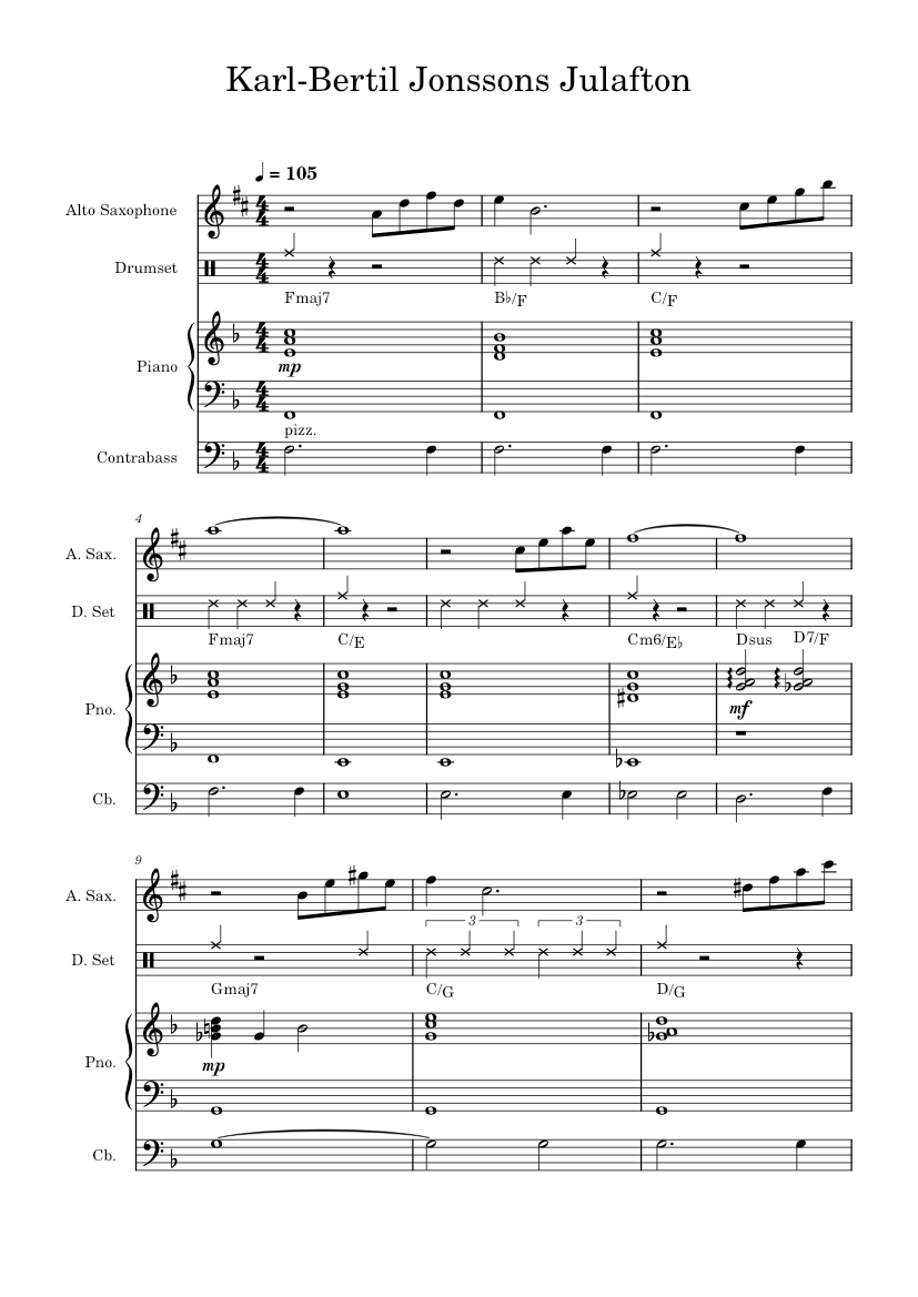 Karl-Bertil Jonssons Julafton - Gunnar Svensson Sheet Music with Chords ...