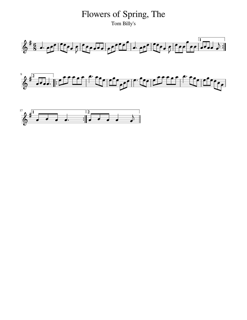 The Flowers of Spring - piano tutorial