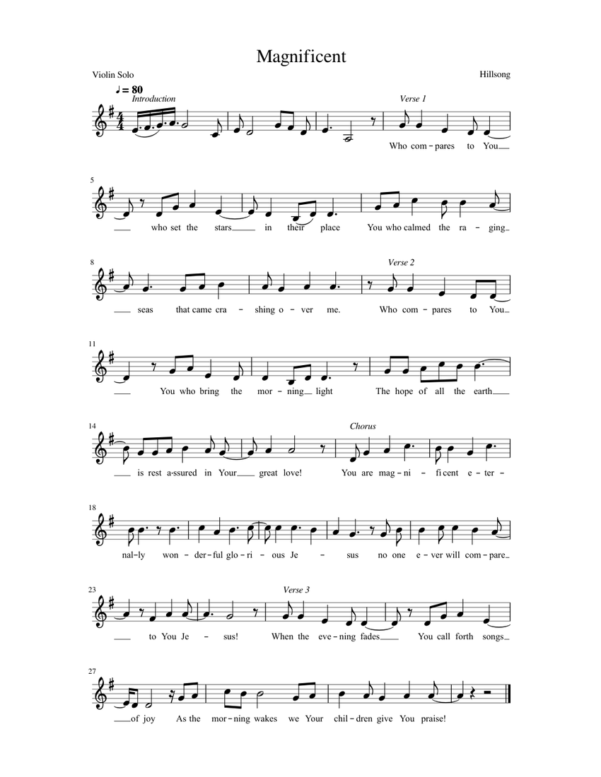 Magnificent Sheet music for Piano (Solo) | Musescore.com