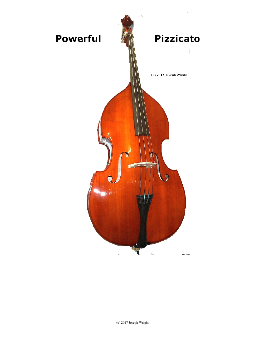 Powerful Pizzicato (by Joseph) Sheet music for Contrabass, Violin ...