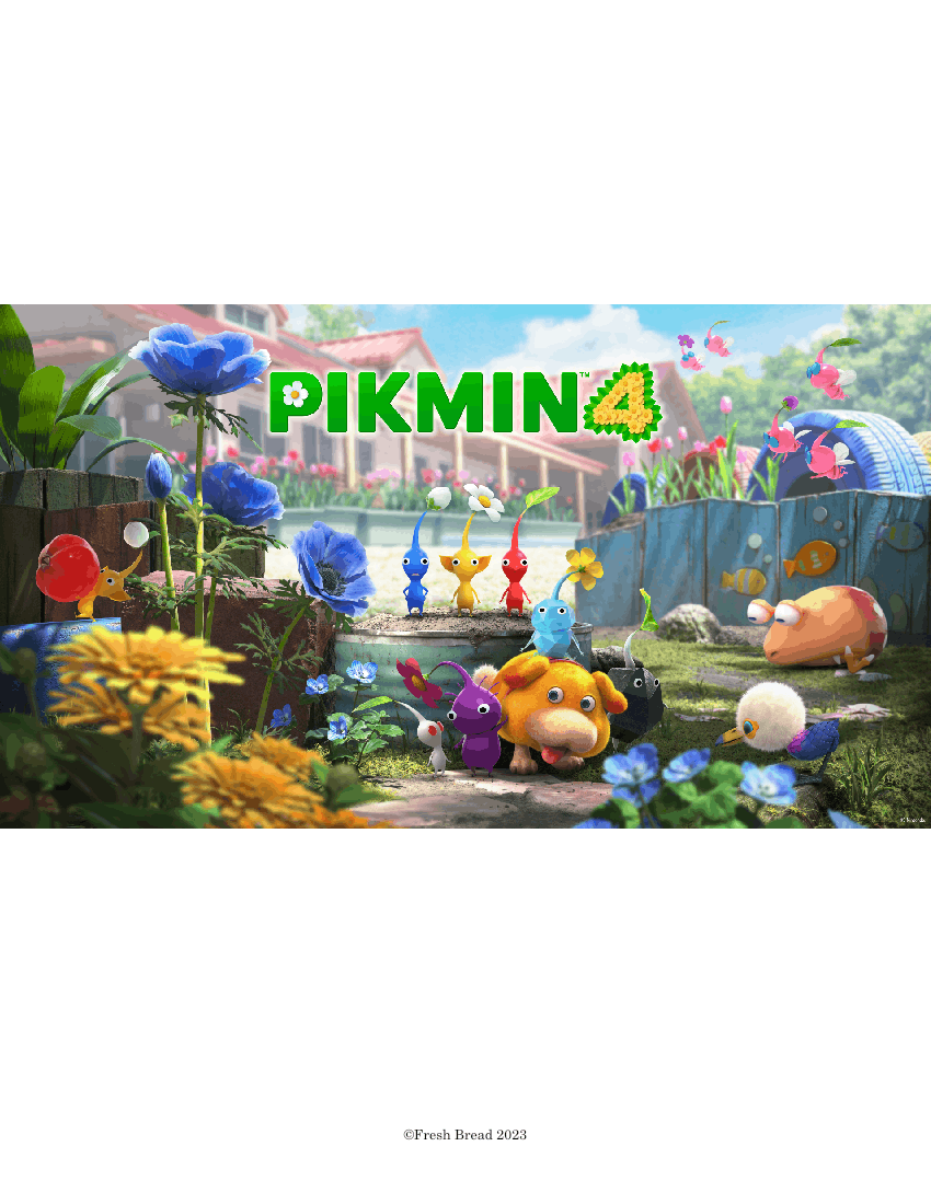 Pikmin 4 Theme Fresh'd Up Sheet Music for Piano, Guitar, Bass guitar ...