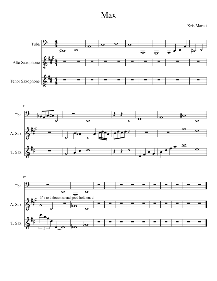 Max - piano tutorial