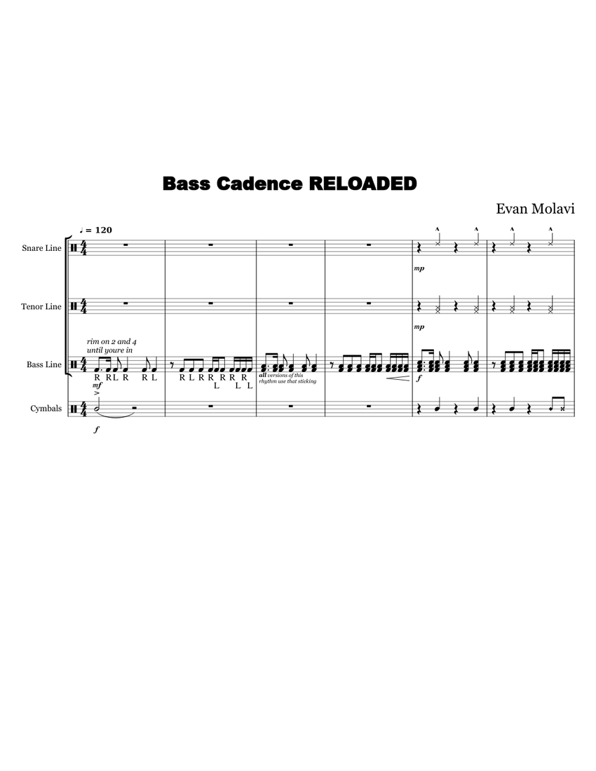 Bass Cadence RELOADED - piano tutorial