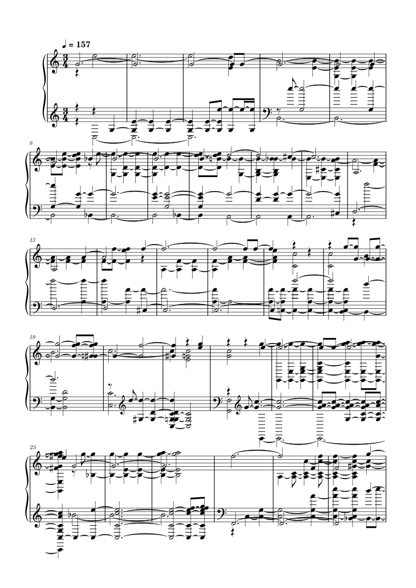 frank-sinatra-my-way-piano-cover Sheet music for Piano (Solo ...