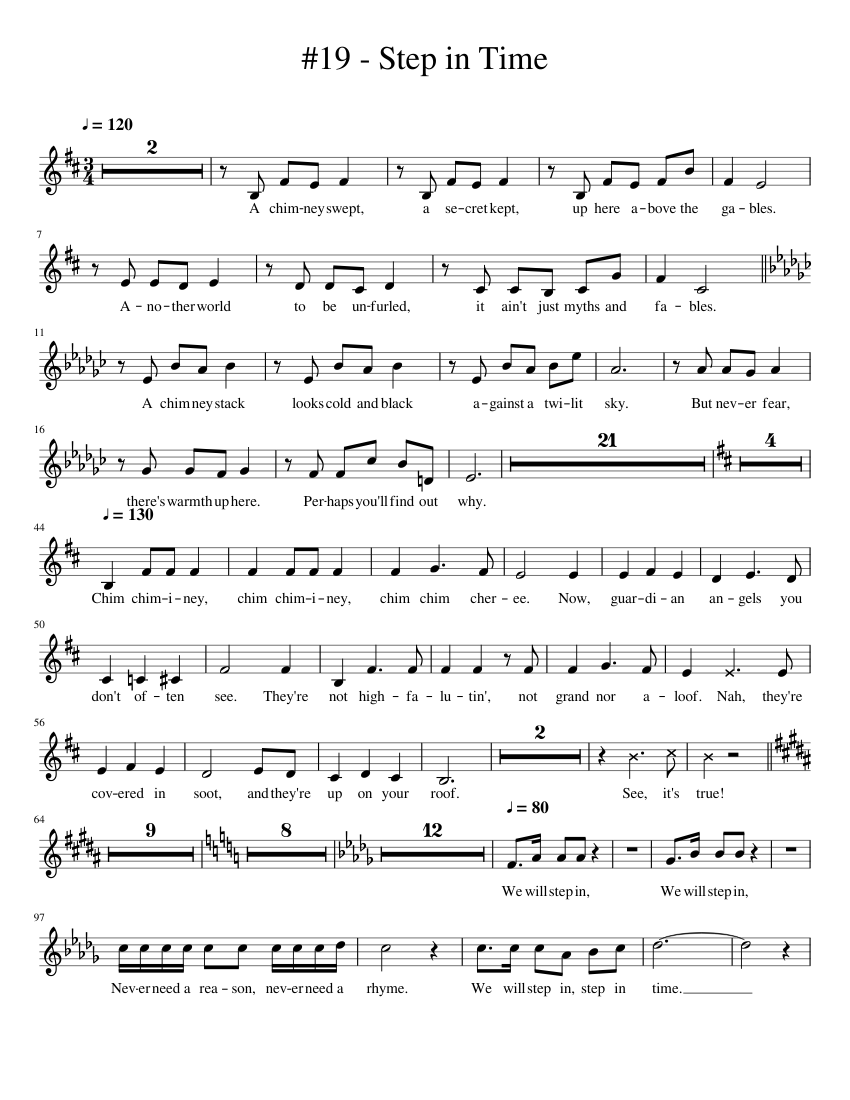 Mary Poppins Step In Time