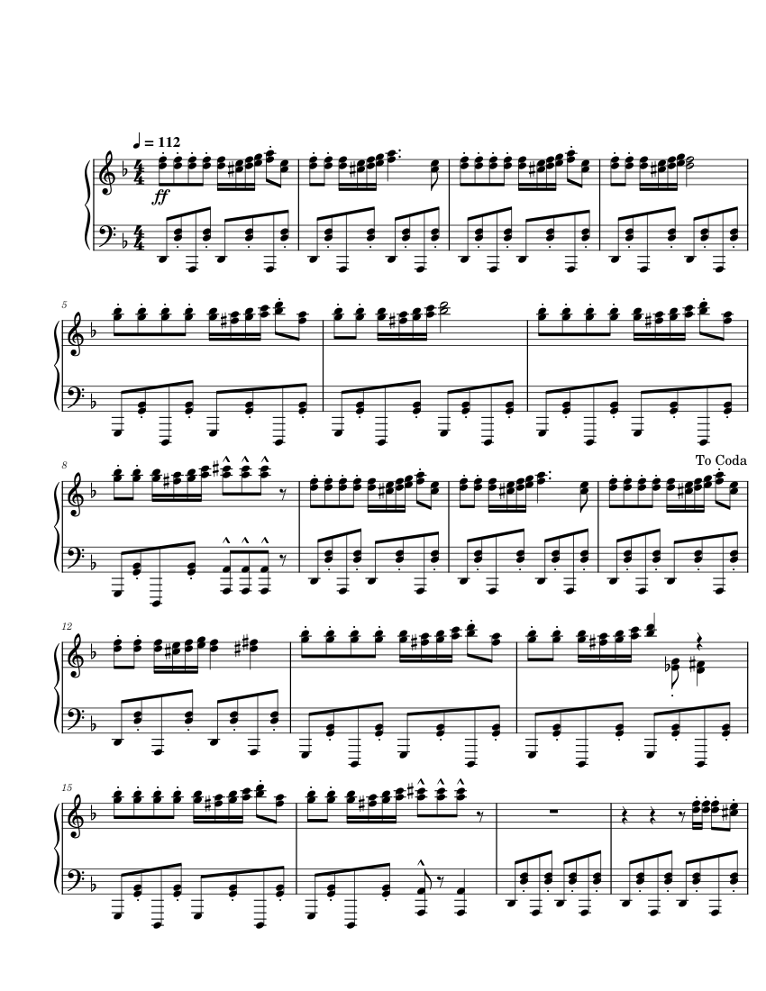 Amazing Plan - Kevin MacLeod Sheet music for Piano (Solo) | Musescore.com