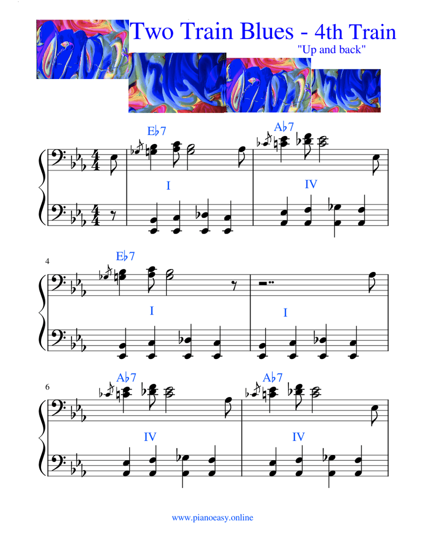 Two Train Blues - Fourth Train Out To In - Broken Up - with Double Bass ...