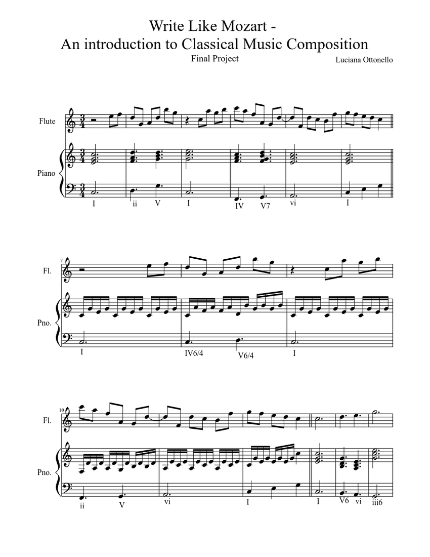 Write Like Mozart - An introduction to Classical Music Composition ...