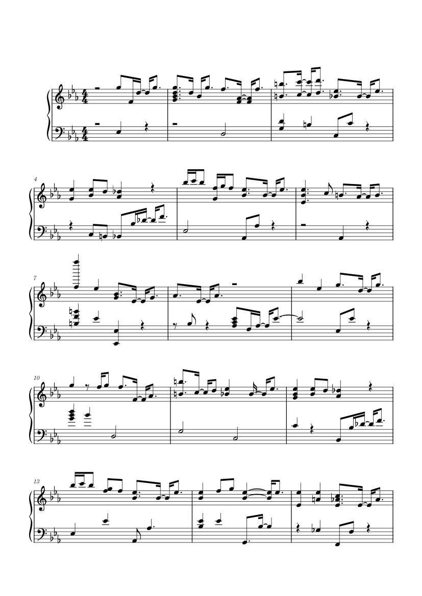 Keep you safe - Yahya Sheet Music for Piano (Solo) | MuseScore.com