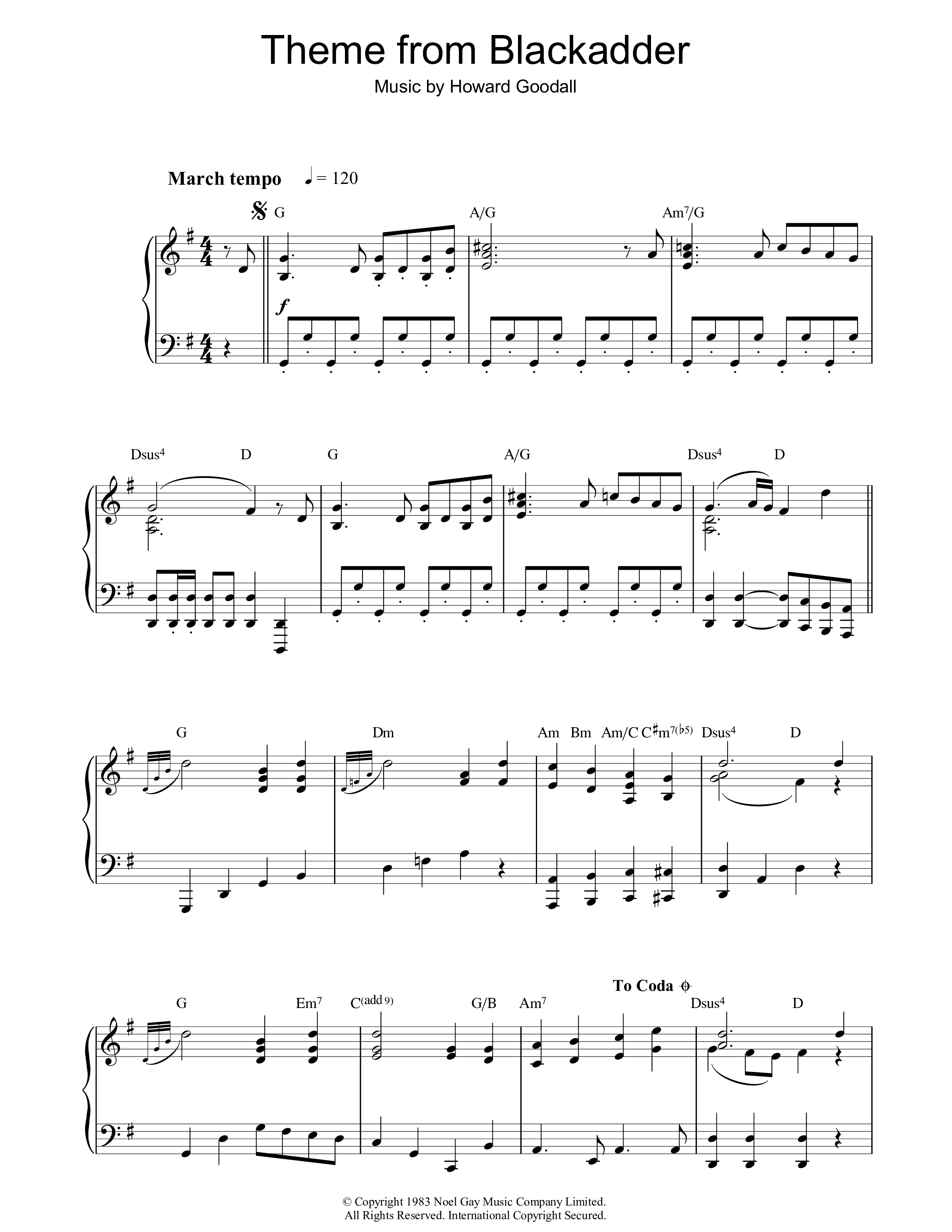 Play Official version of Theme from Blackadder - Howard Goodall, TV ...