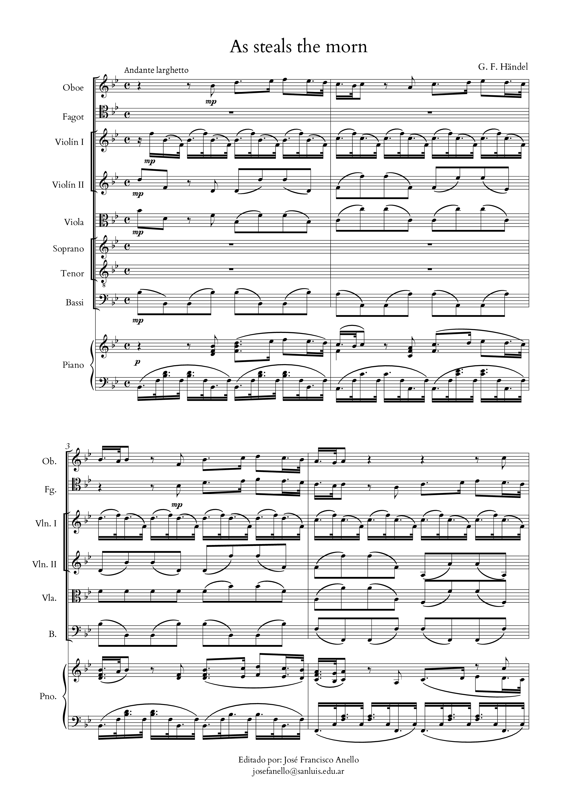 Play Official version of As steals the morn - L' allegro, il pensieroso ...