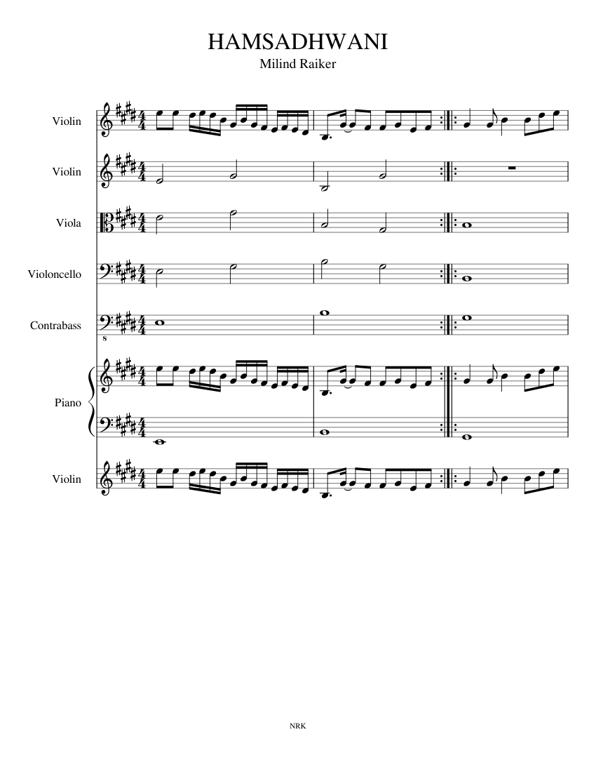 HAMSADHWANI - piano tutorial