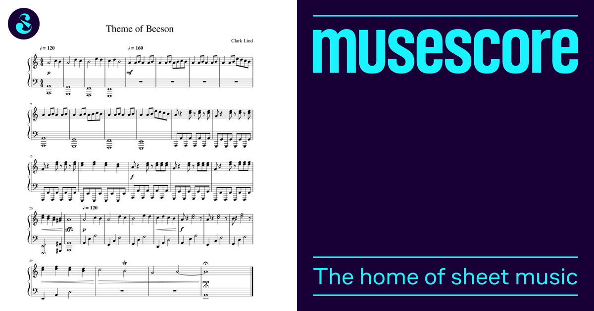 Theme of Beeson Sheet music for Piano (Solo) Easy | Musescore.com