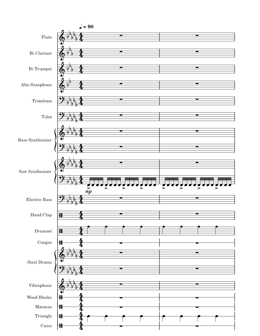 Chlorine – Twenty One Pilots Sheet music for Trombone, Tuba, Flute ...