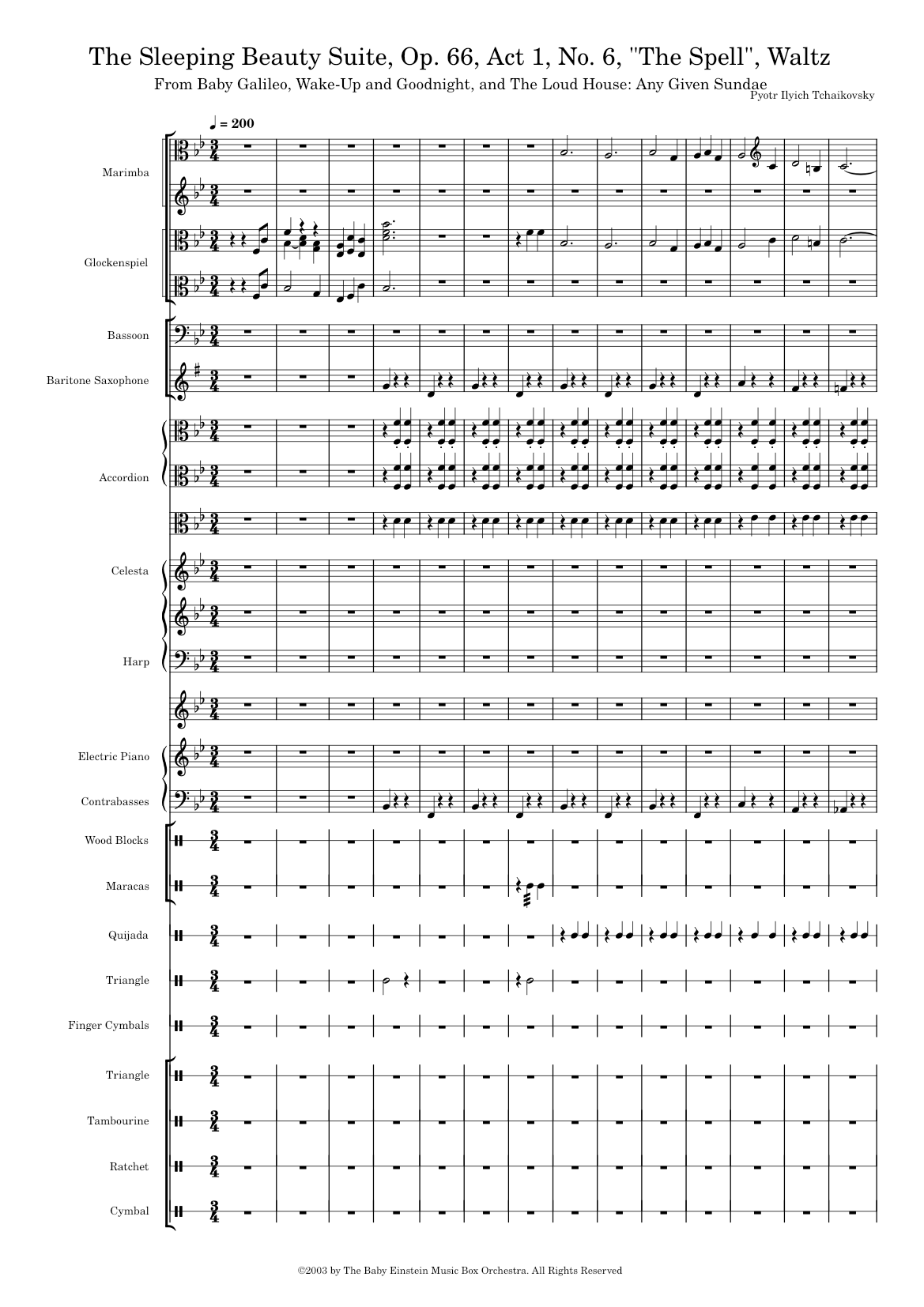 The Sleeping Beauty (ballet), Op.66 – Pyotr Ilyich Tchaikovsky The ...