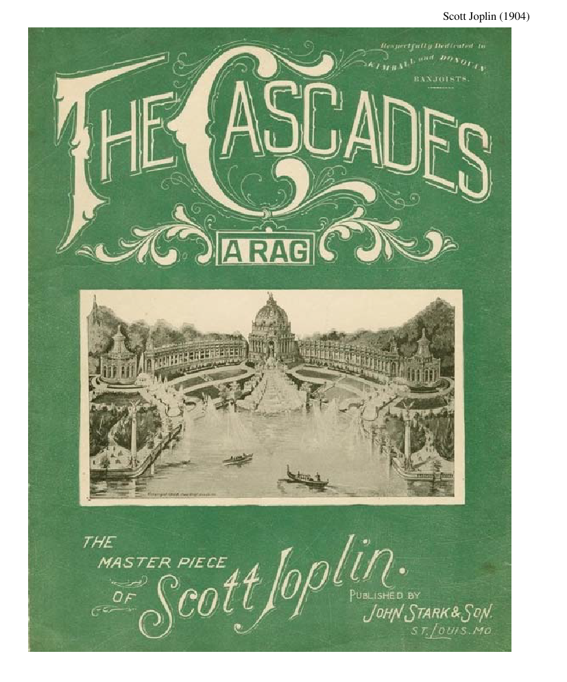 The Cascades – Scott Joplin Sheet music for Piano (Solo) | Musescore.com