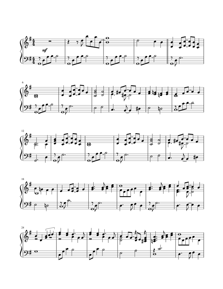 Aladdin piano - piano tutorial