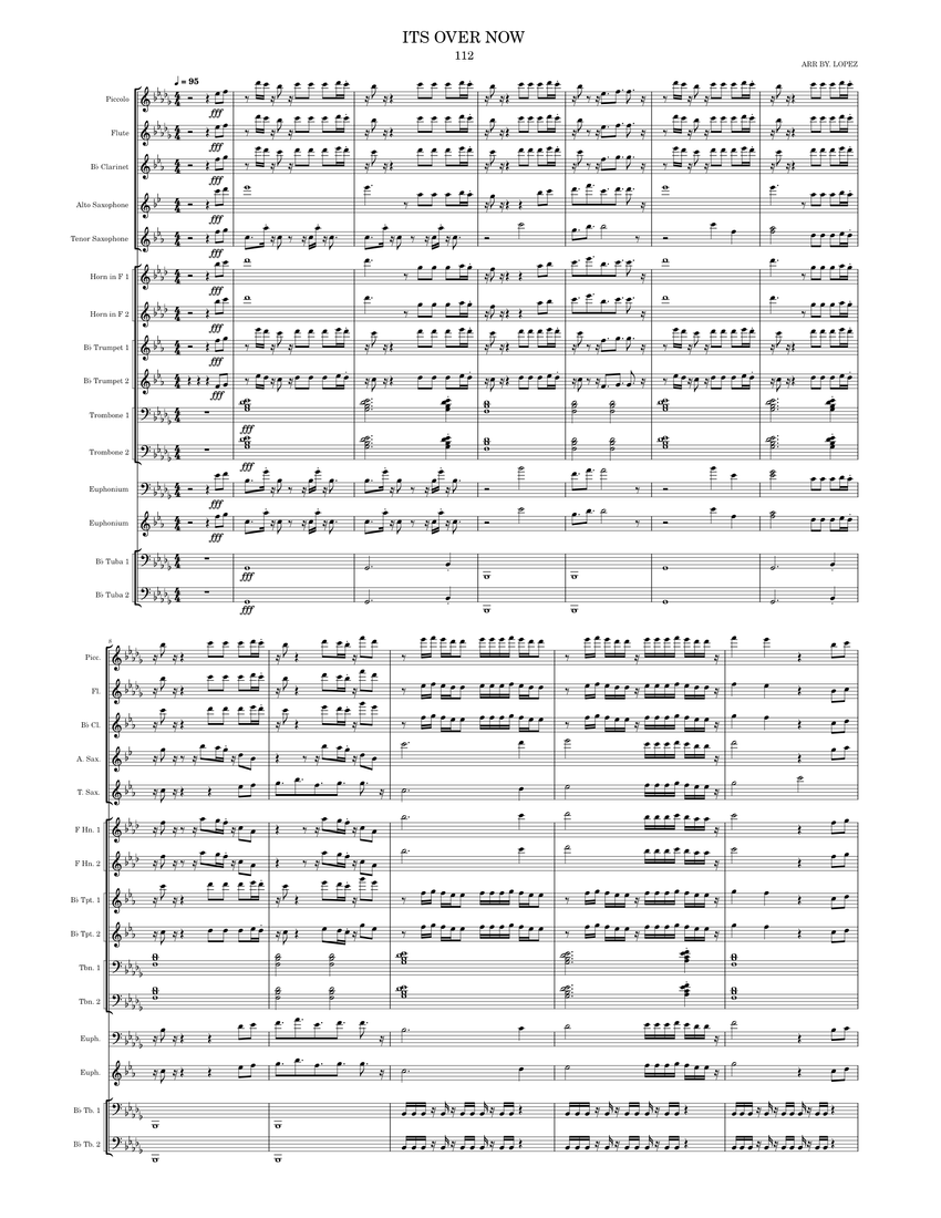 Its over now – 112 ITS OVER NOW - piano tutorial