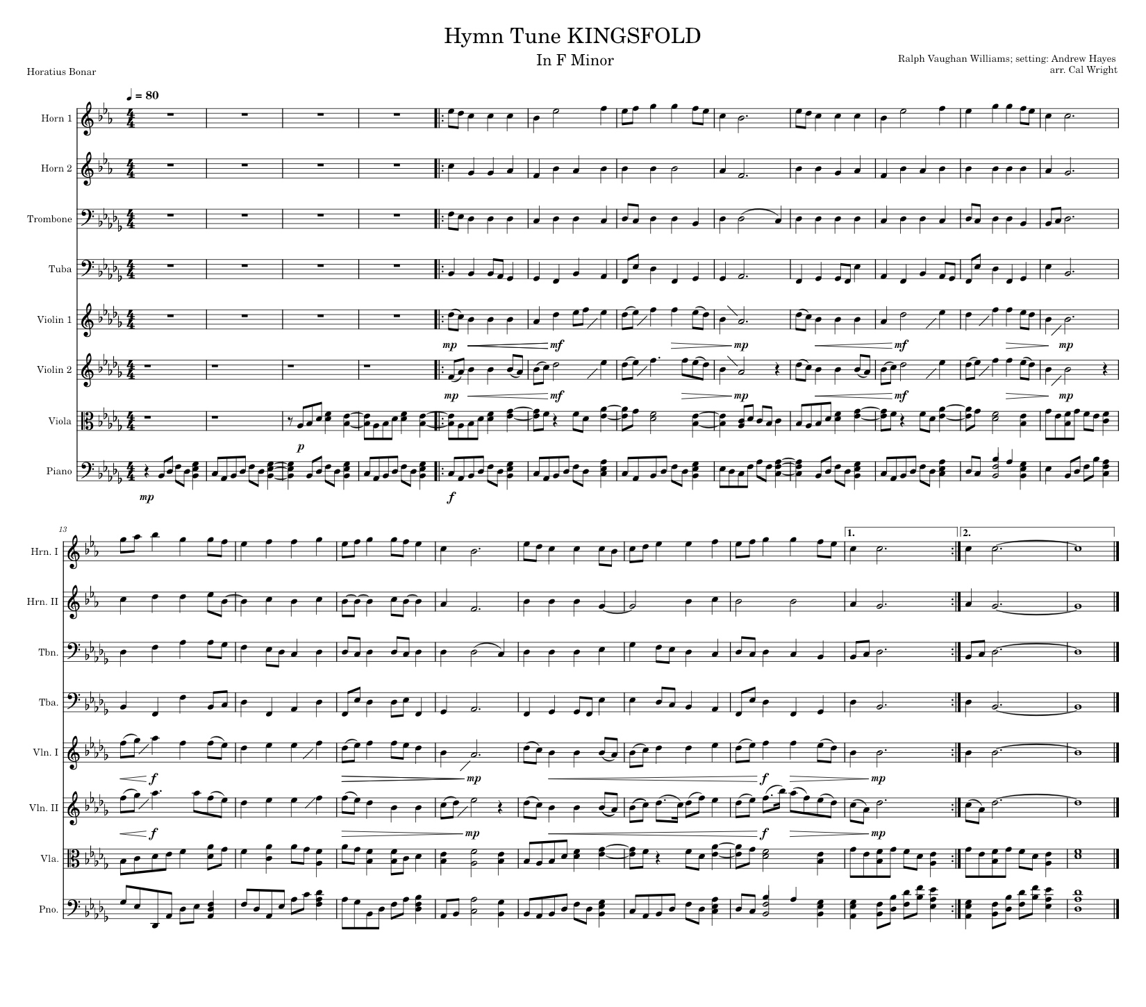 Kingsfold Sheet Music for Piano, Trombone, Tuba, Violin & more ...