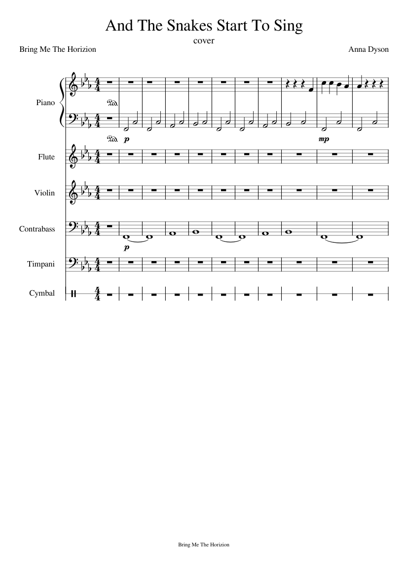 And the snakes start to sing – Bring Me the Horizon And The Snakes ...