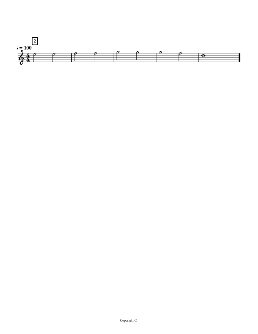 E1-String #2 Sheet music for Guitar (Solo) | Musescore.com