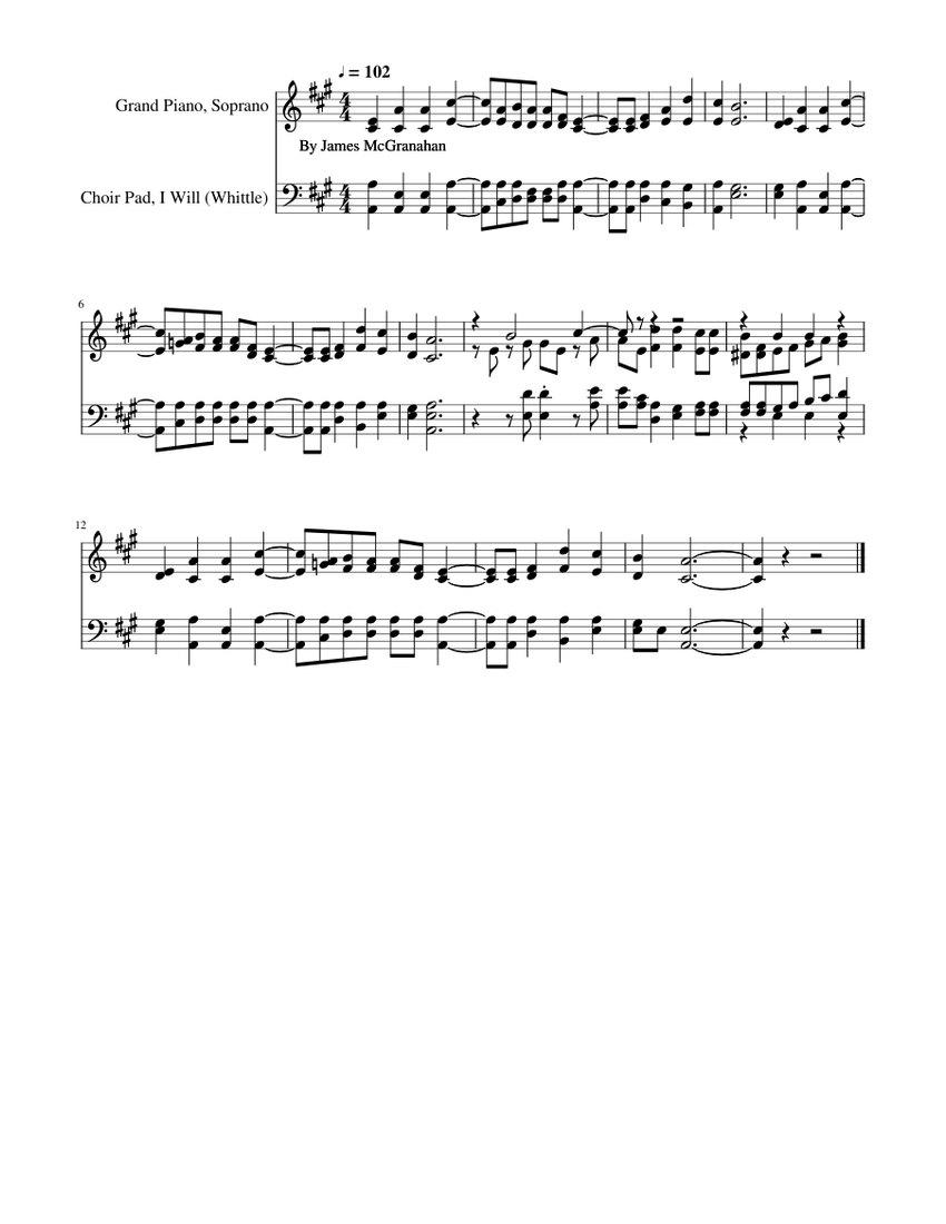 Once more, my soul, thy Savior through the Word - D. W. Whittle Sheet ...